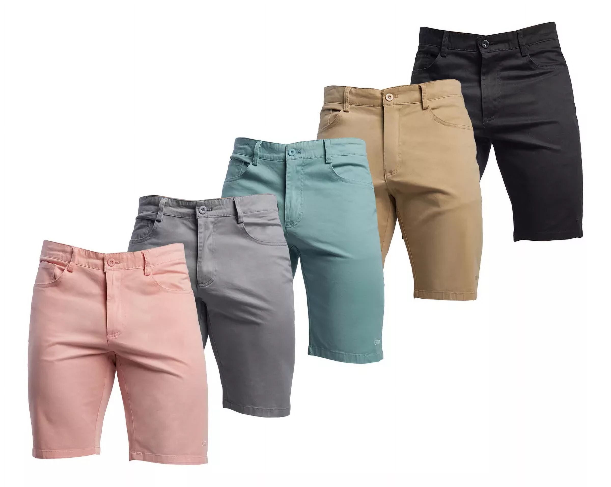 Paquete De 5 Bermudas De Gabardina Short Hombre Playa Kit | Bodega ...