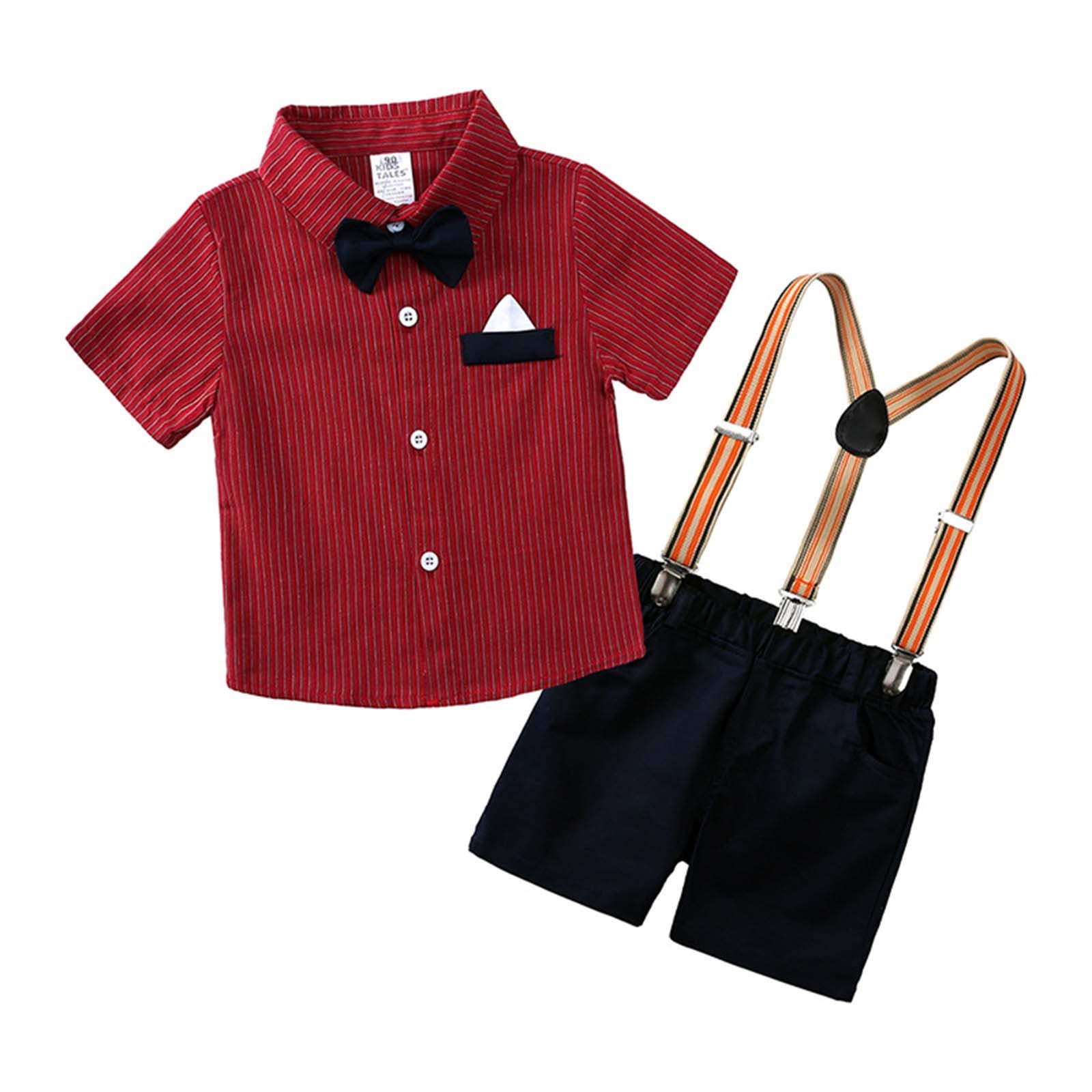 Click here for B91xz Kid Toddler Boy Clothes Square Neck Short Sl... prices