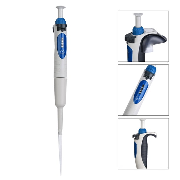 Pipettor A1000 Micro Transfer Pipette Manual Adjustable Single Channel ...