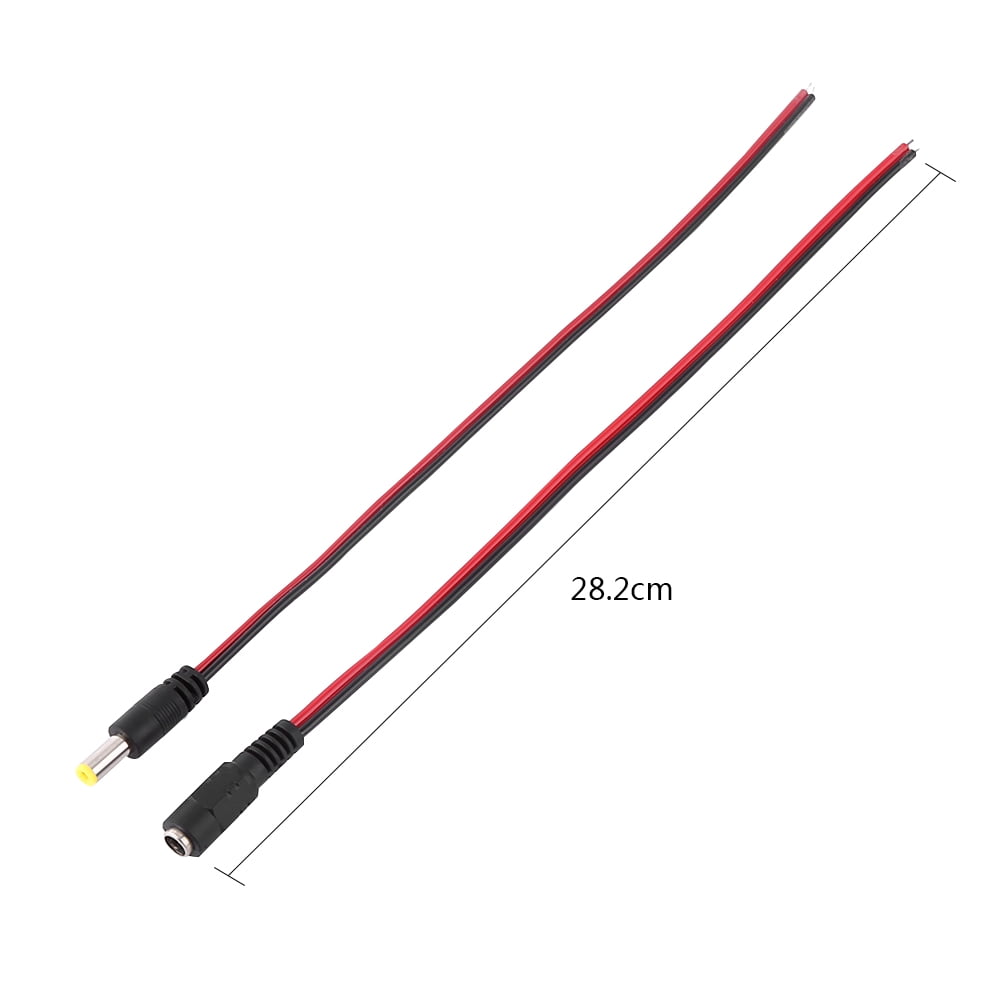 Conectores De Barril, 5 Cables De Conector Hurbra De Alimentación De Cc ...