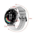 Smart Watch Circular High-definition Large Screen Sports Bluetooth Call ...