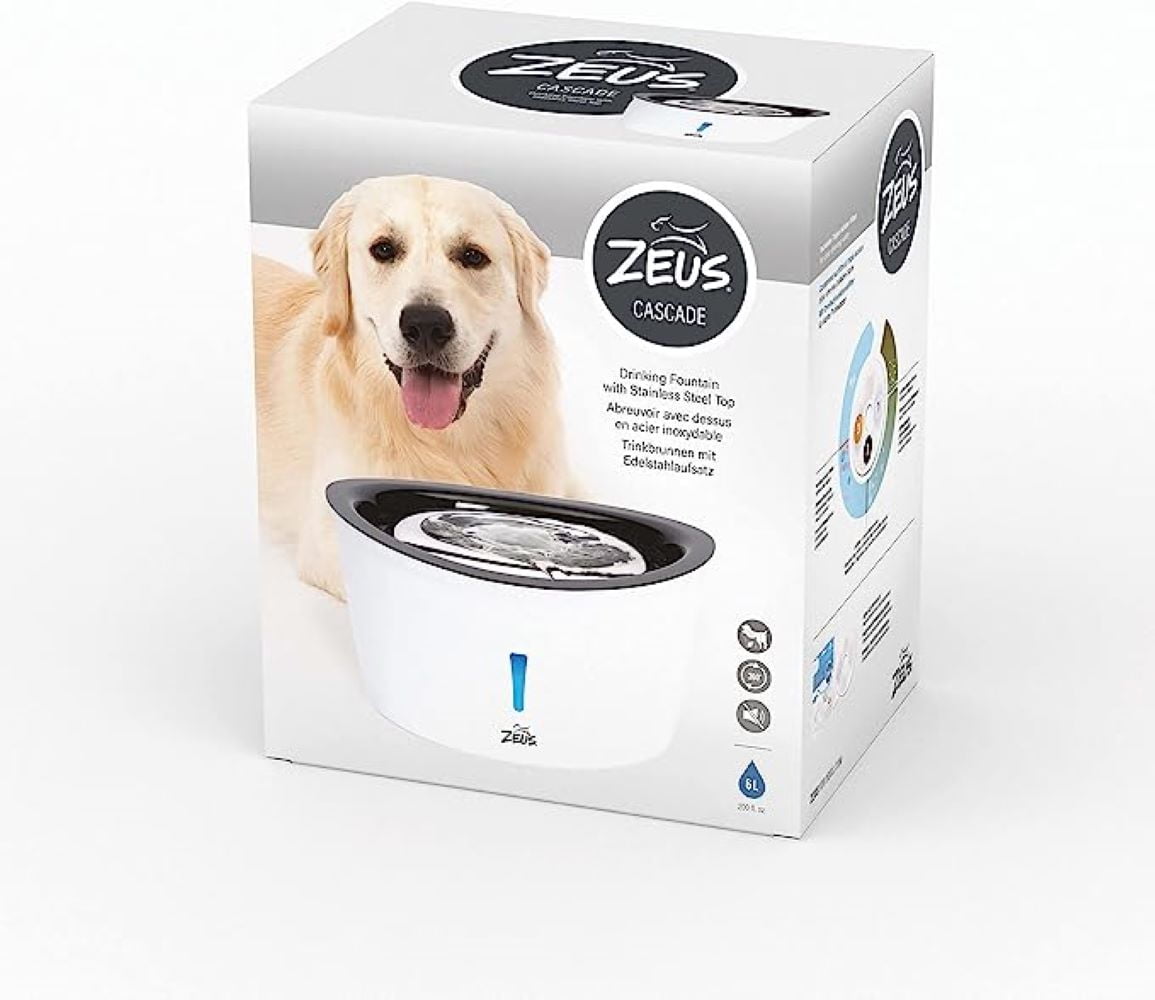 Zeus Cascade Fountain - Stainless Steel - 6L - Walmart.com