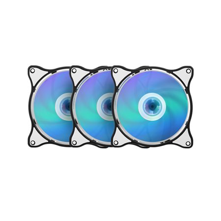 Computer Radiator RGB Fan 12cm RGB Case Cooling Fan Case Cooler Mute ...