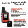 Garmin inReach Mini 2 Satellite Communicator Flame Red Hand-Held with ...