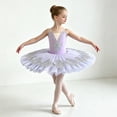 2026 New Girls Ballerina Clothes Dance Pancake Platter Tutu Sleeveless ...