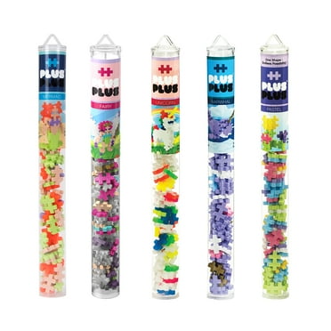 Plus-Plus - Open Play Building Set - 1200 pc Basic Mix - Construction ...