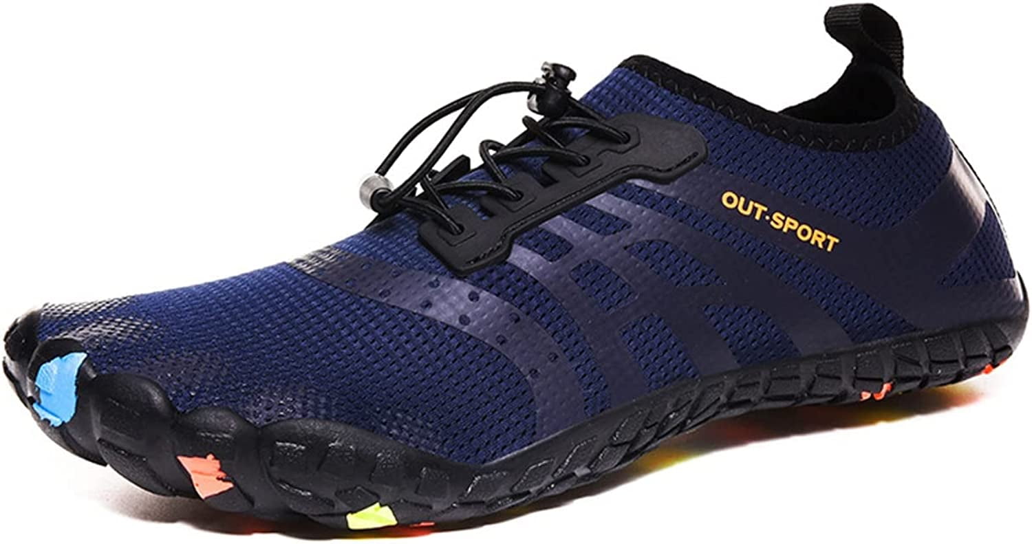 Mens Water Shoes, Barefoot Shoes Quick Dry Aqua Swim Shoes, Slip-on ...