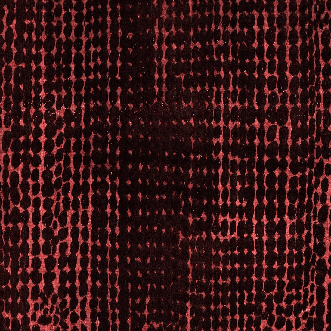 Ahgly Company Indoor Square Abstract Red Modern Area Rugs, 5' Square ...