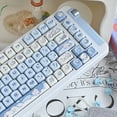 Full Set of 144 MOA Profile PBT Keycaps for 61/87/96/98/104/108 ...