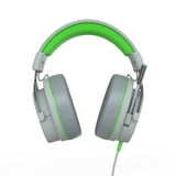 onn. Video Gaming Headset for Xbox Video Games, Gray and Green ...
