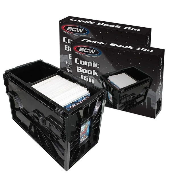 BCW Short Comic Book Bin - Holds 150 Standard Comic Books | Acid Free ...