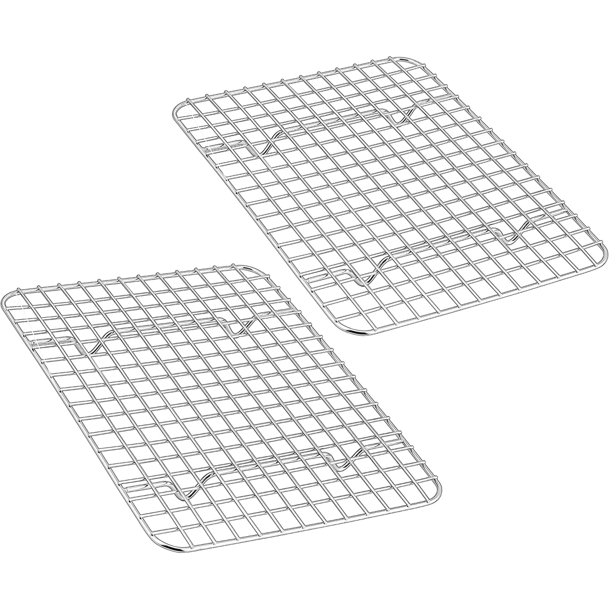 2 Pack Cooking Rack, TRIANU 15.35x11.41" Stainless Steel Cooling Rack ...