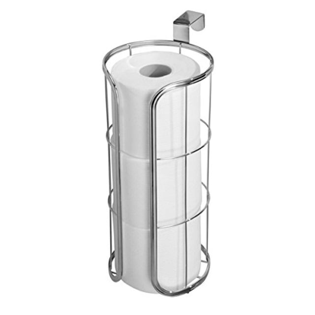 Mdesign Modern Over The Tank Hanging Toilet Tissue Paper Roll Holder
