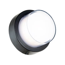 50022ODW-MB-Geo Abra Lighting Geo - 6.7 Inch 9W 1 LED Round Outdoor ...