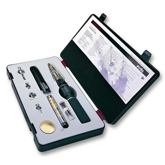 IRODA - SolderPro 120 30-125W Gas Soldering Iron Kit - Walmart.com