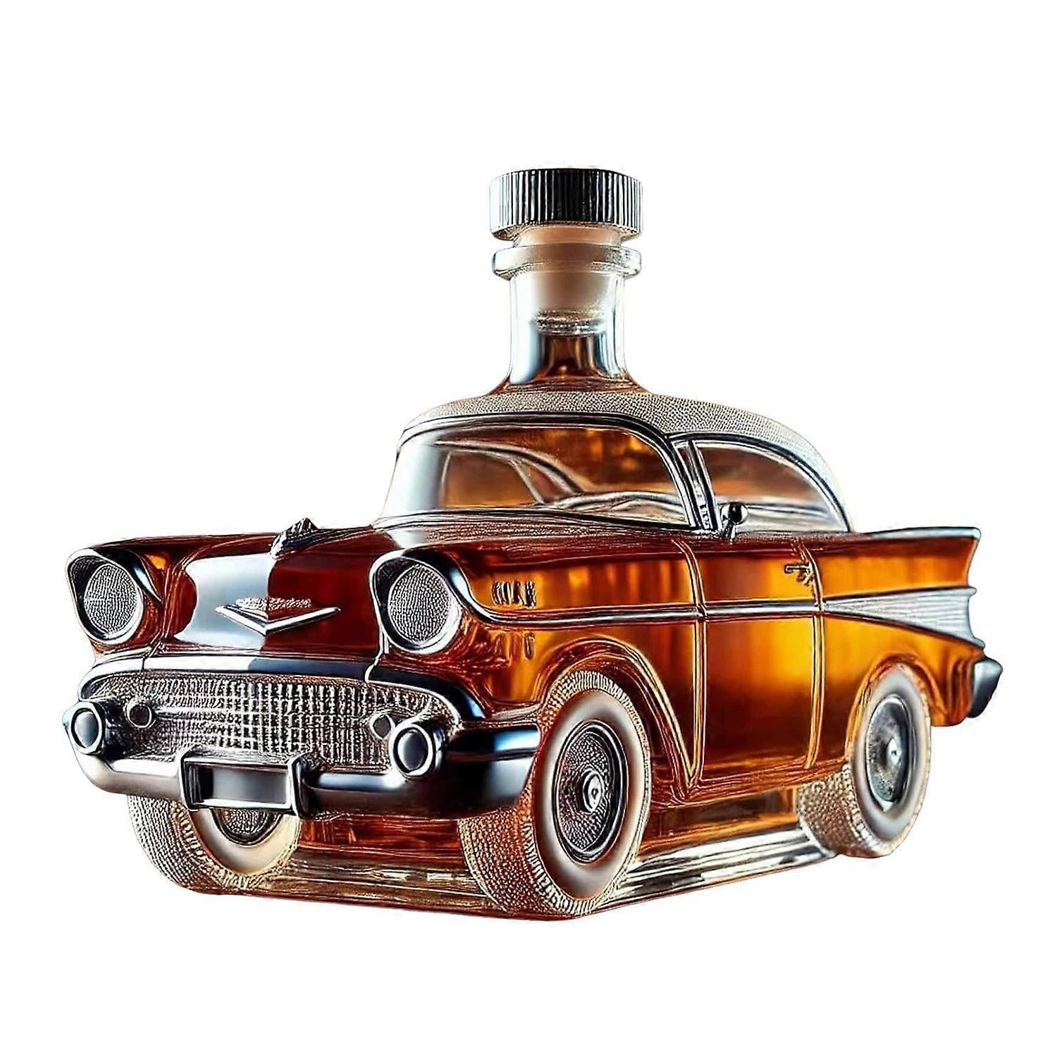 Click here for Clothes Car Whiskey Decanter Vintage Car Glass Dec... prices