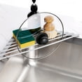 Triangle Roll-Up Dish Drying Rack - Small Foldable Silicone Coated for ...