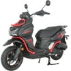 Vitacci Force 200 EFI Scooter Moped, 168.9cc, Automatic CVT, Black ...