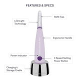 Michael Todd Beauty - Sonicsmooth Pro+ - Dermaplane Razor for Women ...