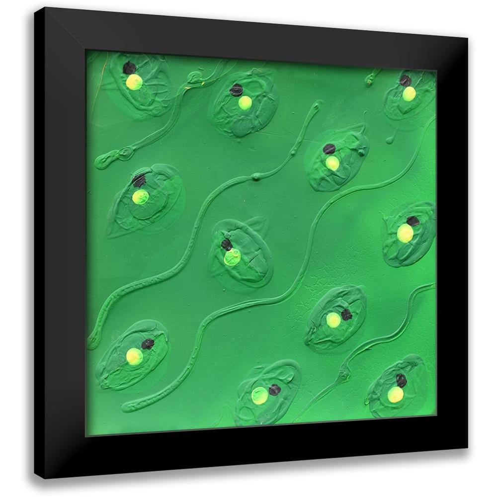 Ballion, Sidney 12x12 Black Modern Framed Museum Art Print Titled ...