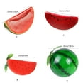 Artificial Watermelon Realistic Fake Foams Watermelon Fruit Simulation ...
