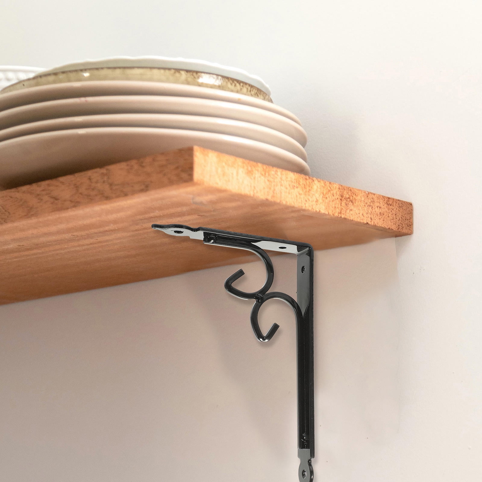 Click here for Exhumky 2pcs Heavy Duty Floating Shelf Brackets Fo... prices