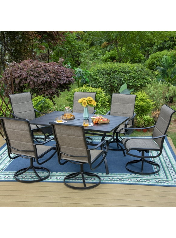 7 Piece Patio Dining Set in Patio Dining Sets - Walmart.com