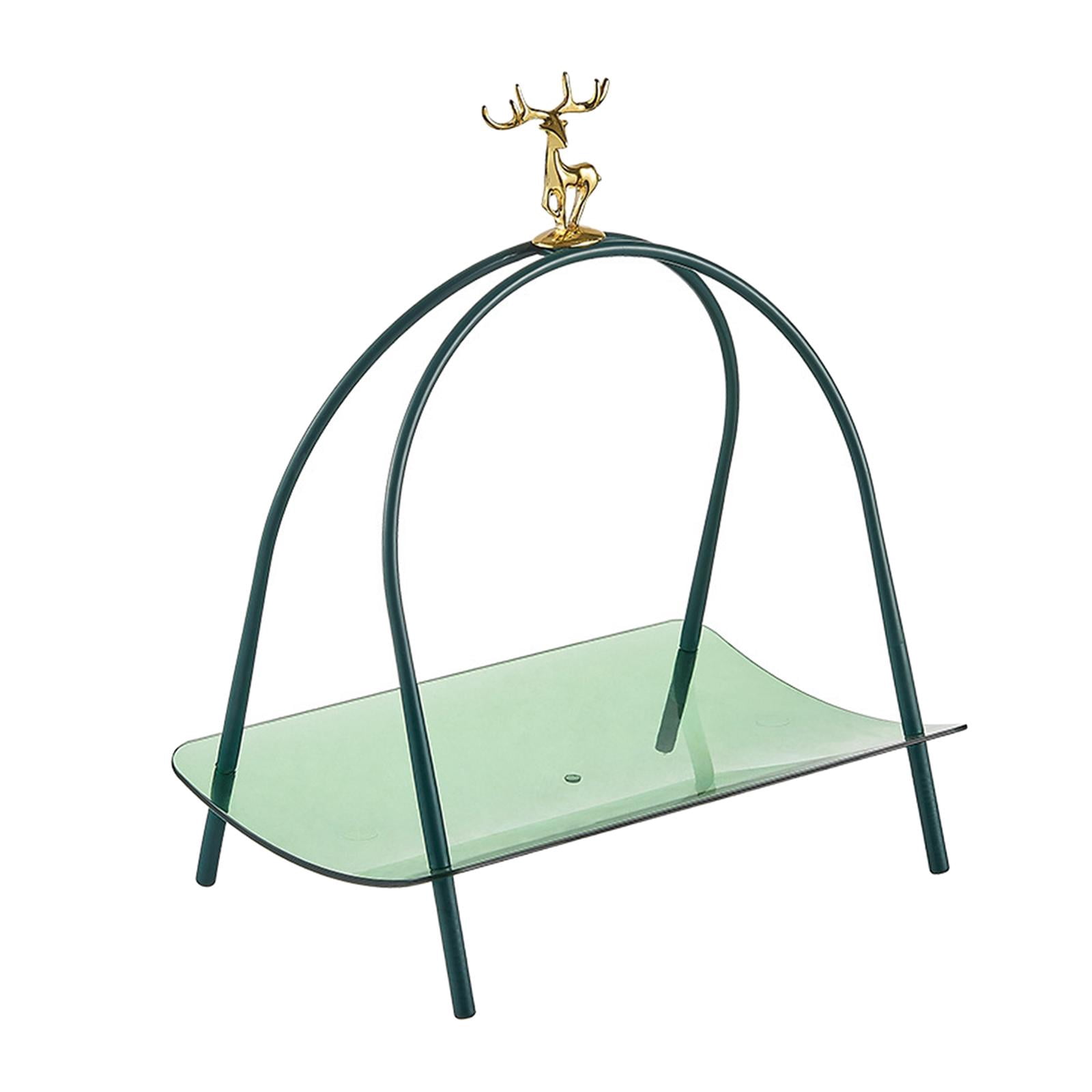 Dessert Cake Stand Dresser Organizer Storage Tray Dessert Rack Fruit ...