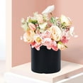 Paper Flower Bucket Boxes with Handles Bouquet Display Paperboard ...