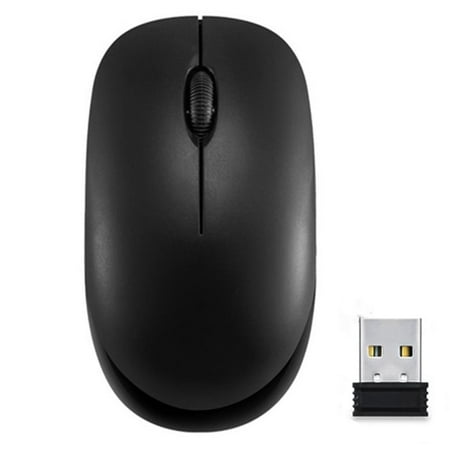 R516 Wireless Mouse 3 Keys Desktop Mice ABS Ergonomic Mice 2.4GHz Mouse ...