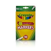 Crayola Color Wonder, Colored Mini Markers, 10 Count, Assorted Pastel ...
