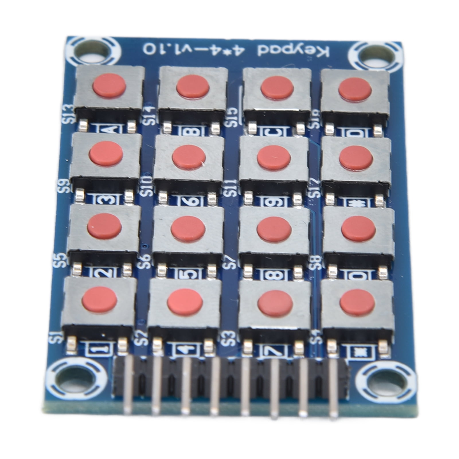 4x4 Array Switch Module, Fine Craftsmanship 16 Button Keyboard Switch ...