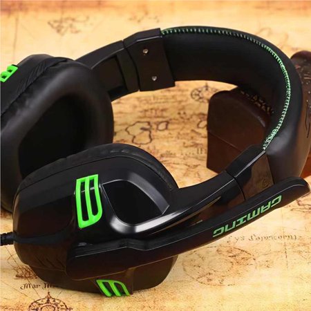 Wired Gaming Headset USB & 3.5MM Surround Stereo Sound Headphone with ...