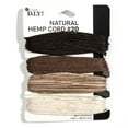 Cousin DIY 20lb Natural Hemp Twine, Jewelry/Crafting, 4 Piece Roll ...