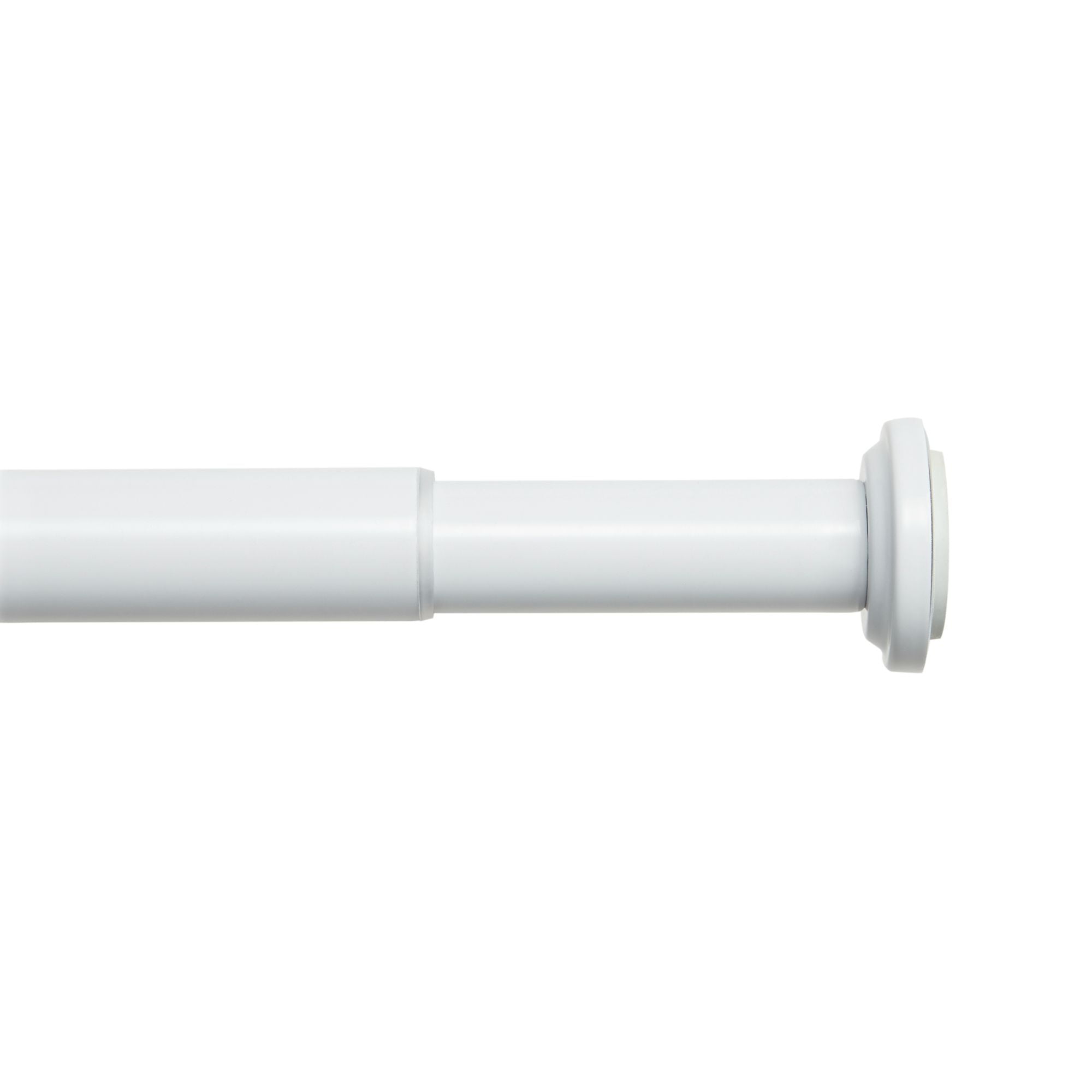 Exclusive Home Tension Rod, Adjustable 36"-63", White - Walmart.com