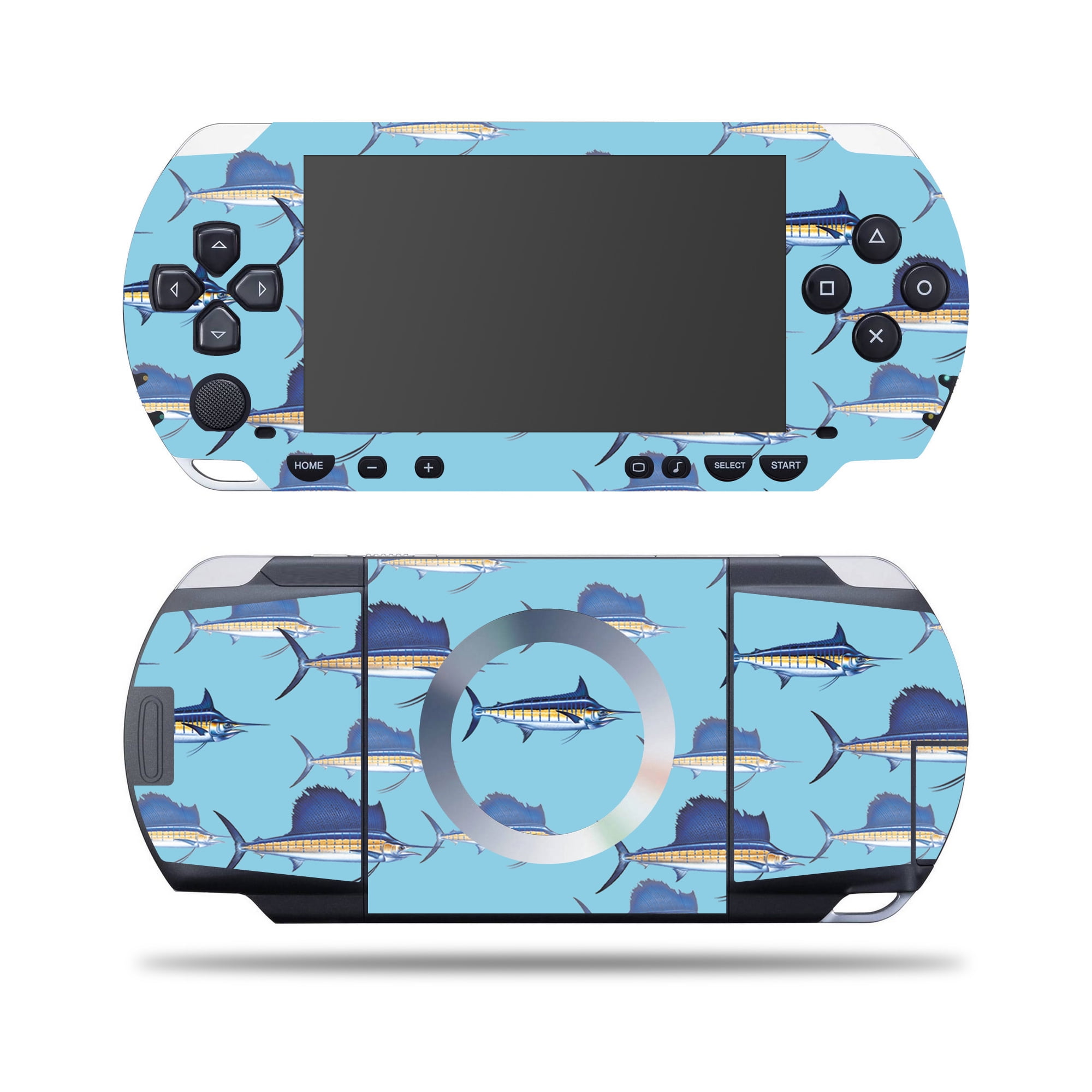 Skin Decal Wrap Compatible With SONY PSP Billfish Stripes - Walmart.com
