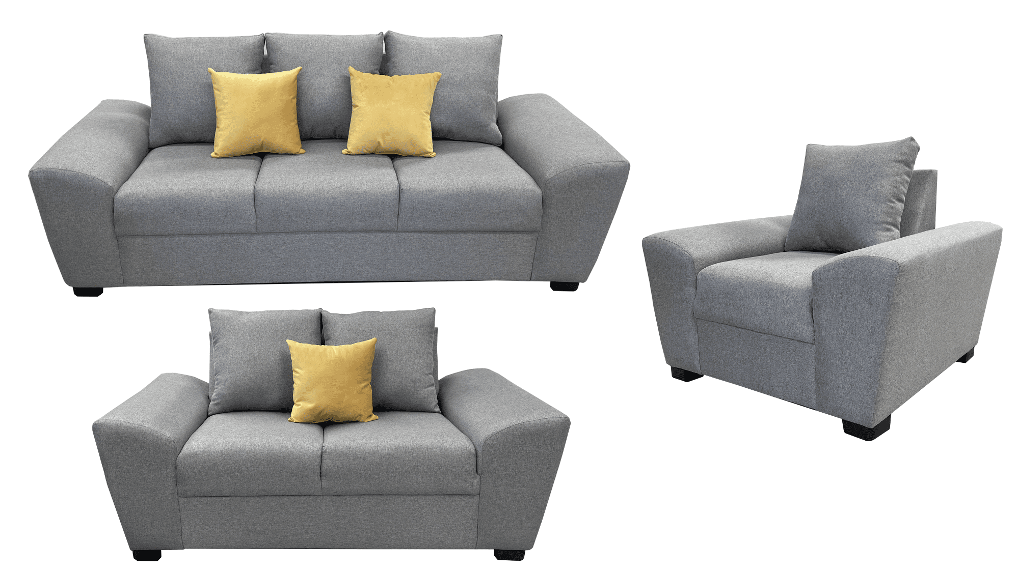 Sala Islandia 3-2-1, Sofa, Love Seat y Sillon, 3 piezas EL BAZAR STORE ...
