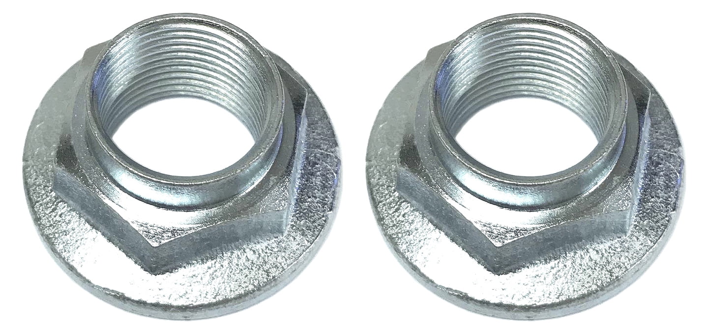 Qty2 Front Axle Hub Peen Crown Nut 20mmX1.50 08-14 for Yamaha Grizzly ...