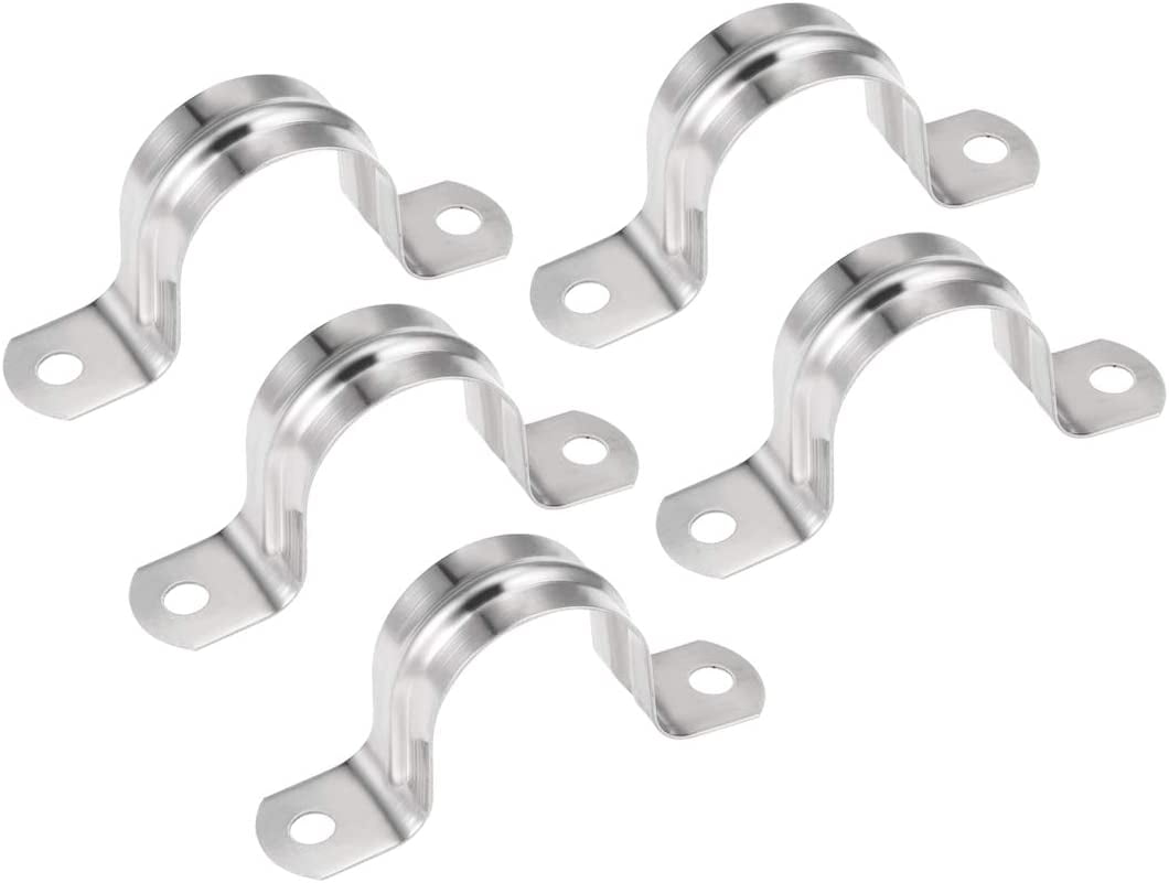 U Shaped Conduit Clamp Saddle Strap Tube Pipe Clip Stainless Steel M32 ...