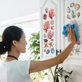 1Set 3 Sheets 3 Styles PVC Waterproof Decorative Stickers Self Adhesive ...