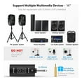 Wireless Microphone with Bluetooth, Professional UHF Dual Handheld ...