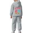 67 Print Girls Sweatsuits Hoodie Jogger Casual Comfortable Daily Wear ...