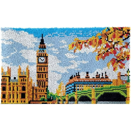 London Scenery | Rug Making Latch Hooking Kit | Walmart Canada