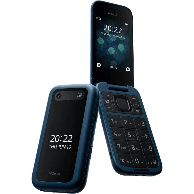 Click here for Nokia - Nokia 2660 Flip Ds 4g Blue Oem prices