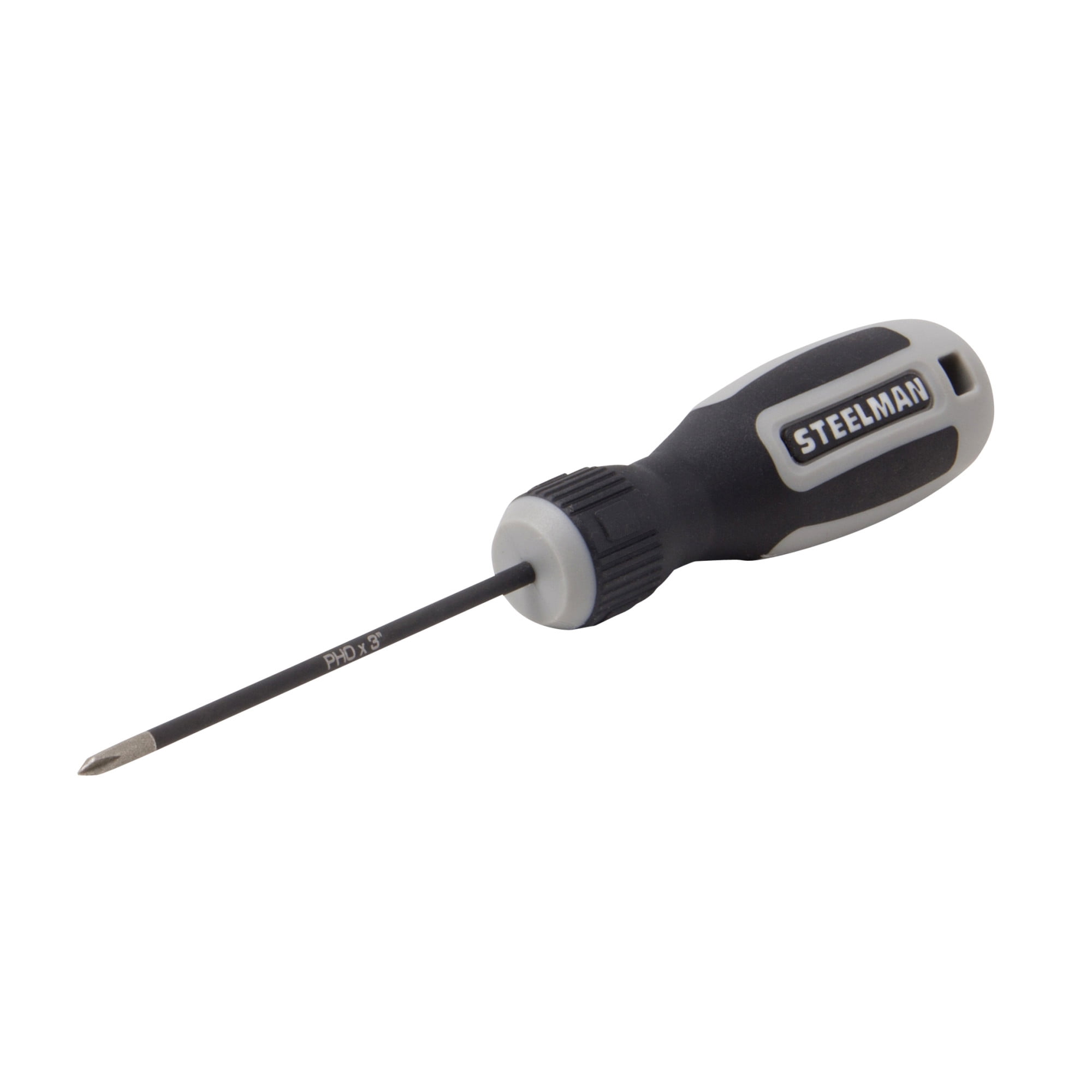 STEELMAN 41857 Phillips Head Diamond Tip Screwdriver, PH0 x 3-Inch ...