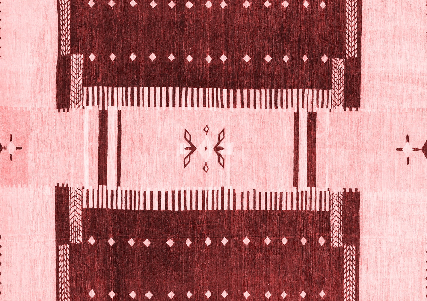 Ahgly Company Machine Washable Indoor Rectangle Abstract Red Modern ...