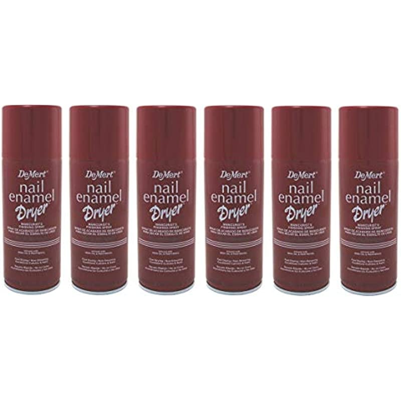 Demert Nail Enamel Dryer Spray 7.5 Ounce (221ml) (6 Pack) - Walmart.com