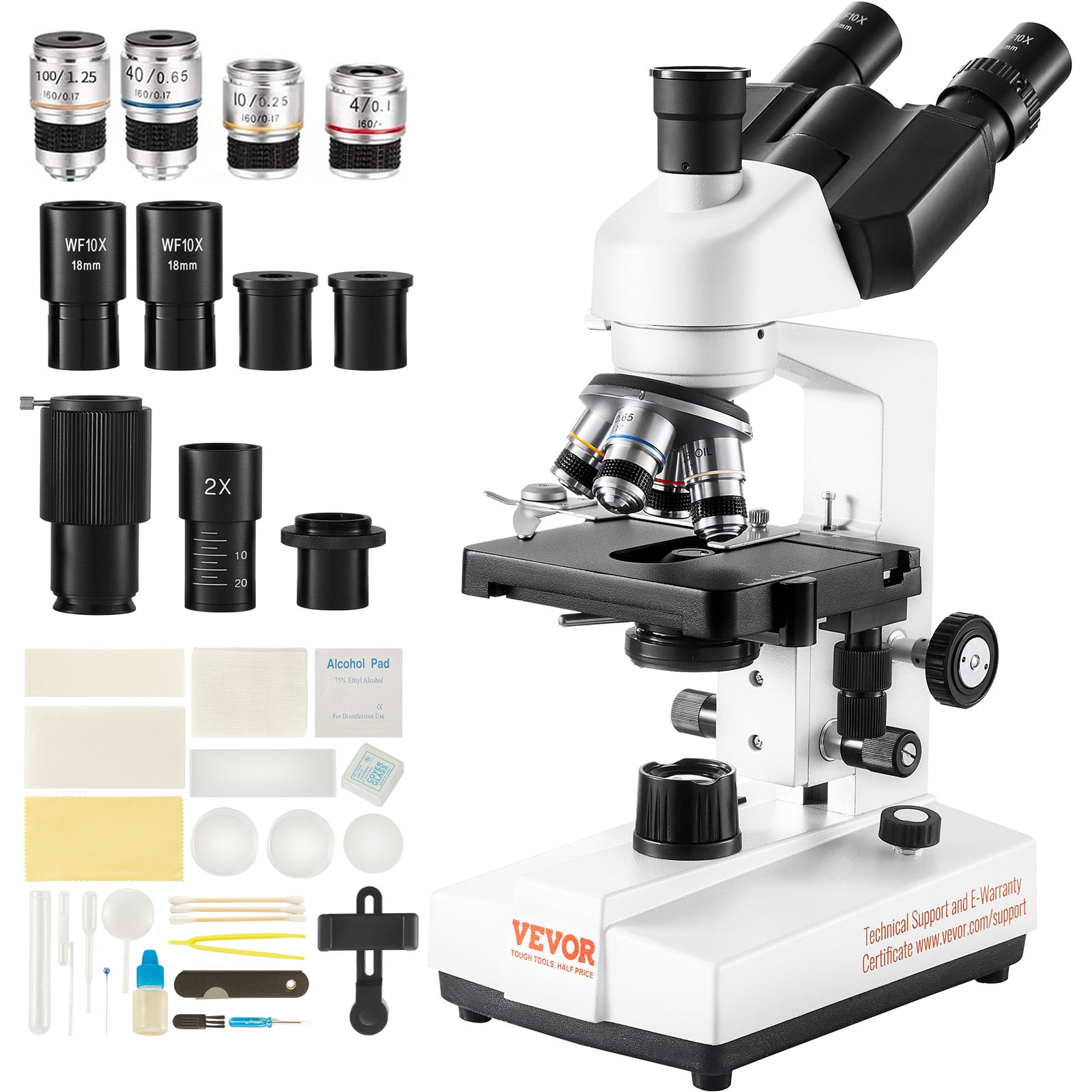 Click here for Vevor Compound Trinocular Microscope  40x-5000x Ma... prices