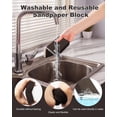 60 packs of sanding blocks, washable and reusable sanding sponge ...