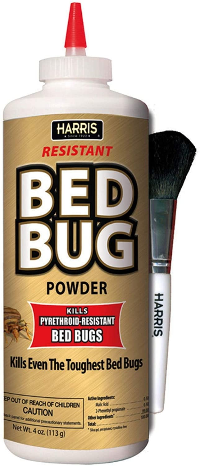 Harris Gold Powder Bed Bug Killer 4 oz. - Walmart.com